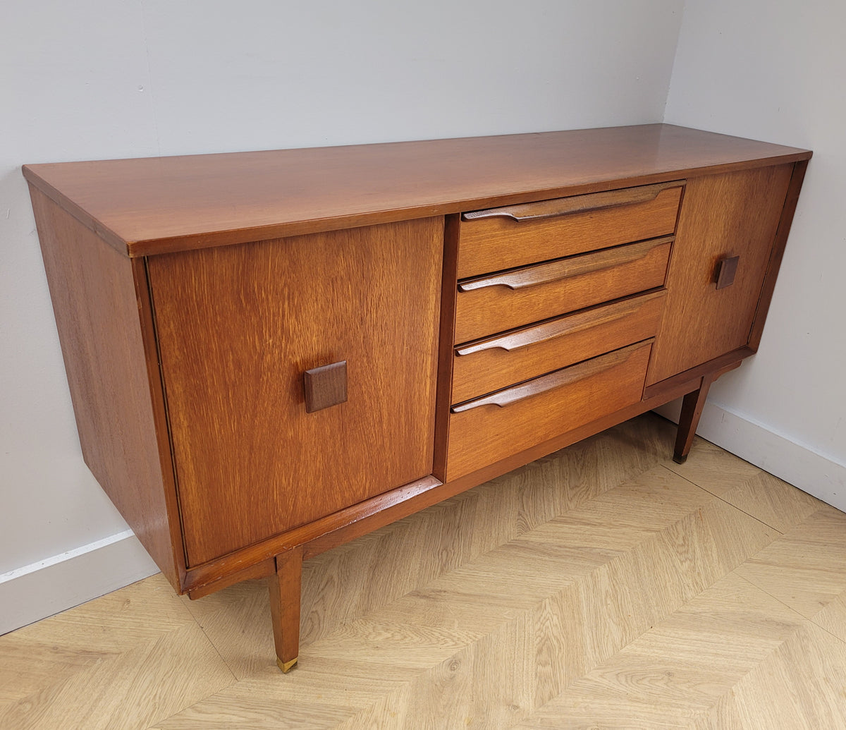 Teak Style Sideboard | Mid Century Furniture – Anteak