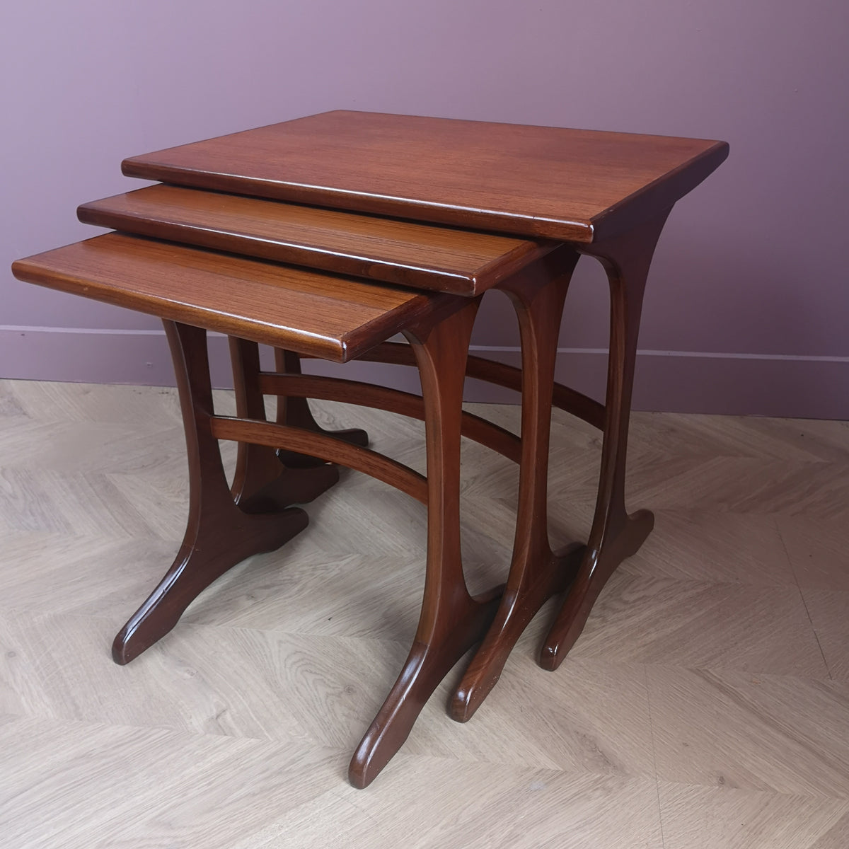 G-Plan Nest of Mid Century Tables | Mid Century Furniture – Anteak